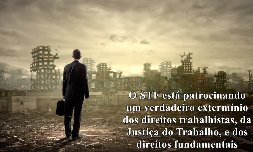 Reação nacional em defesa da competência da Justiça do Trabalho ...